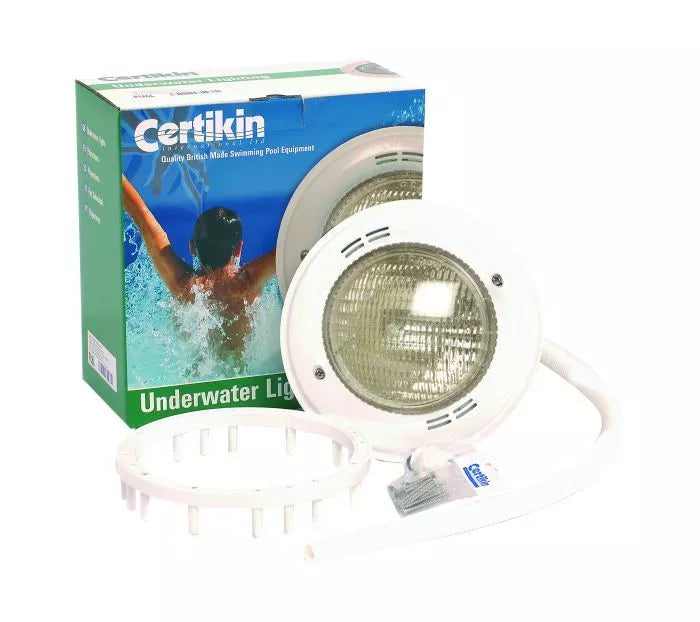 Certikin LT LED light & niche - white – Swimming Pool Pumps UK